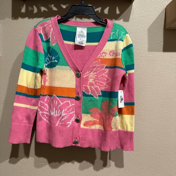 Disney | Shirts & Tops | Disney Kids Girls Pink Knittrd Sweater ...